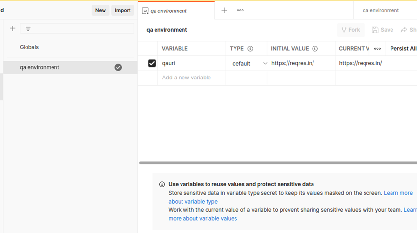 Postman - Environment, Collection And Monitors