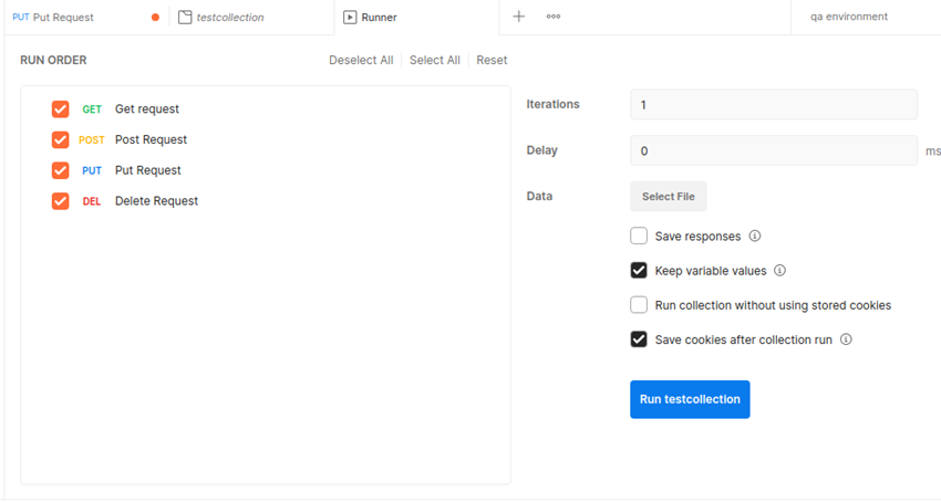 Postman - Environment, Collection And Monitors