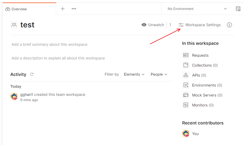 Postman Setup Workspace And Collection