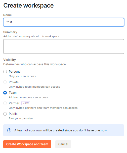 Postman Setup Workspace And Collection
