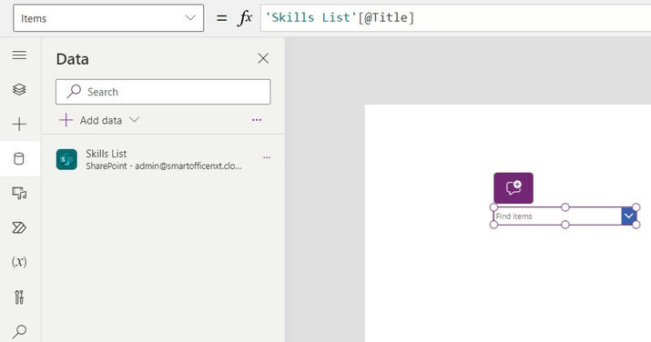 Power Apps: Combo Box Control & Dynamic SharePoint Data Binding