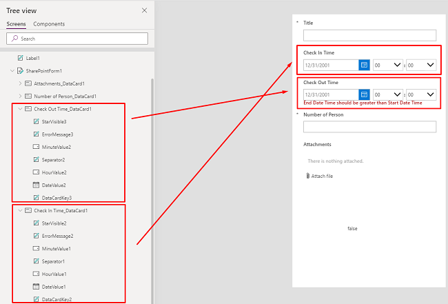 Power Apps Validation End Date And Time Should Be Greater Than Start Date And Time