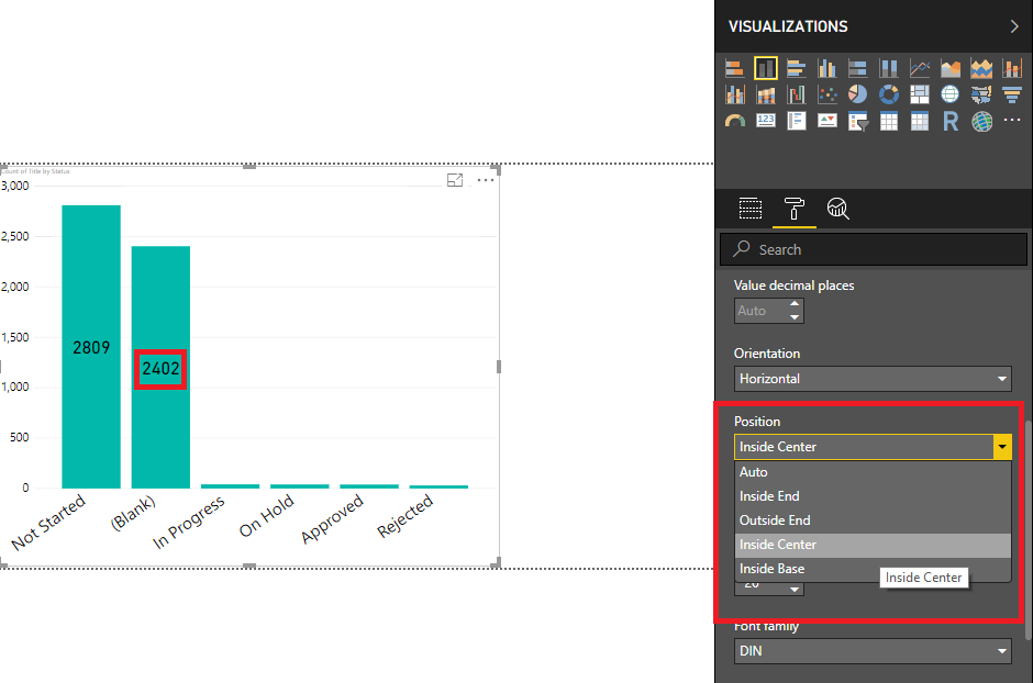 Power BI Axis, Data Labels And Page Level Formatting Power BI Axis, Data Labels And Page Level Formatting