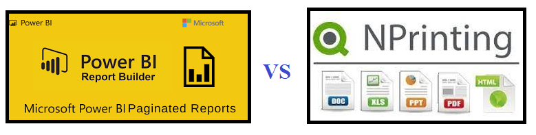 Power BI Paginated Report vs Qlik NPrinting