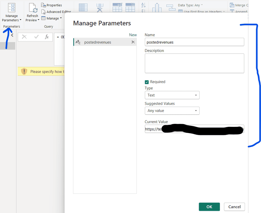 Power BI Parameters for Efficient Data Source Configuration