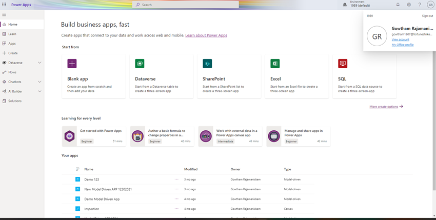PowerApps - Create Label And Textbox
