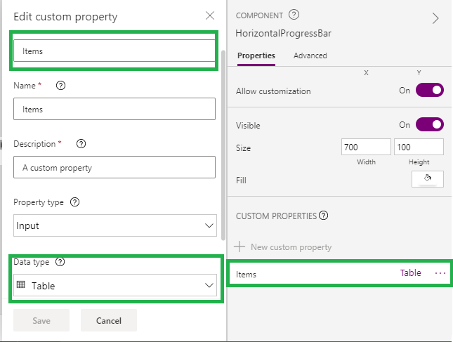 PowerApps - Horizontal Progress Bar