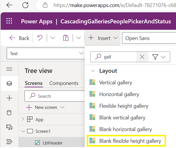 Powerapps Nested Gallery With People Picker Status And Data