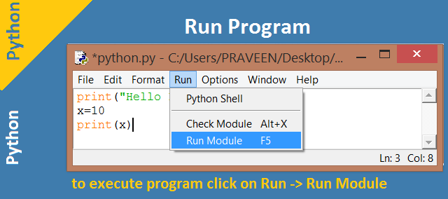Preliminary Practices On Python Programming