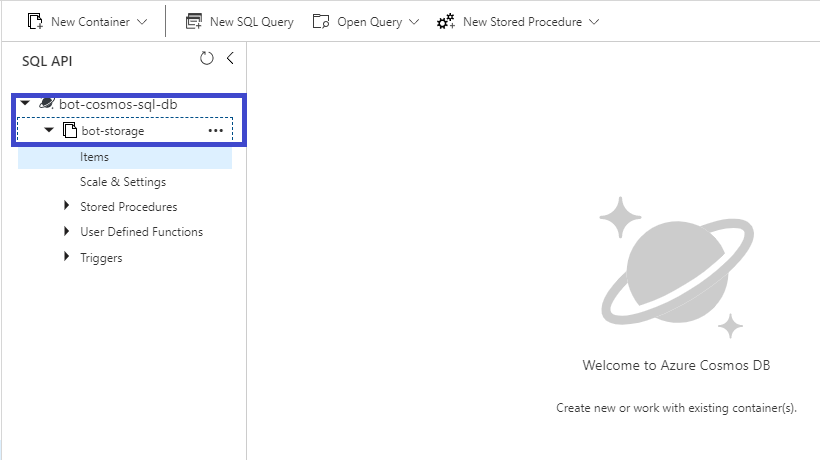 Preserve Conversation To Cosmos Db Using Azure Bot Framework Sdk V4
