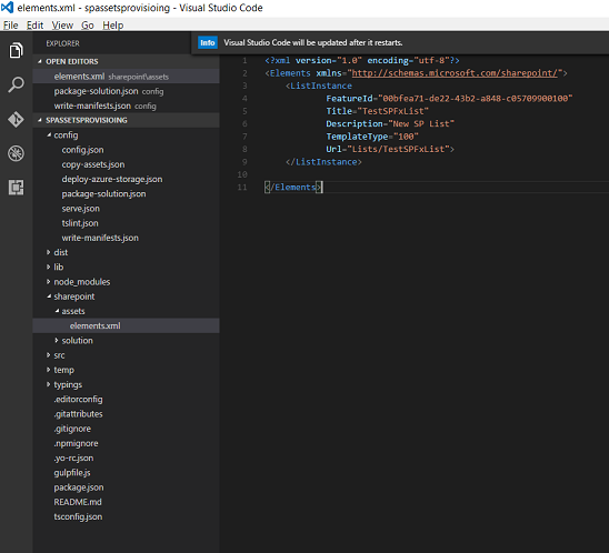 Provisioning SharePoint Lists Using SPFx Solution