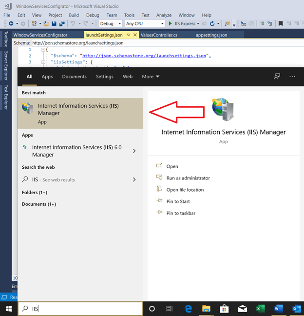Publish And Host ASP.NET Core Web API On IIS