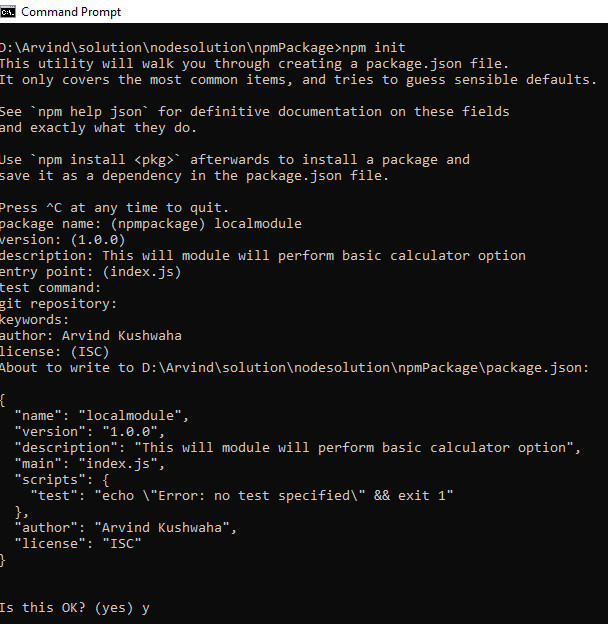 Publish Module To Npm Node Package Manager