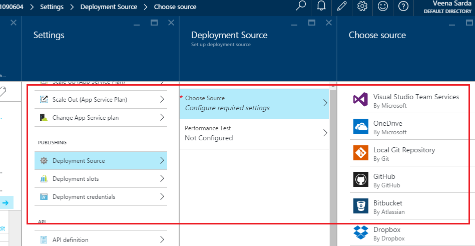 Publishing ASP.NET Web Site To Azure From Visual Studio 2015