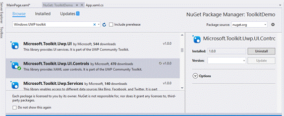 PullToRefresh ListView For Windows 10 UWP App Using Community Toolkit