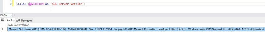 Query to Find SQL Server Version