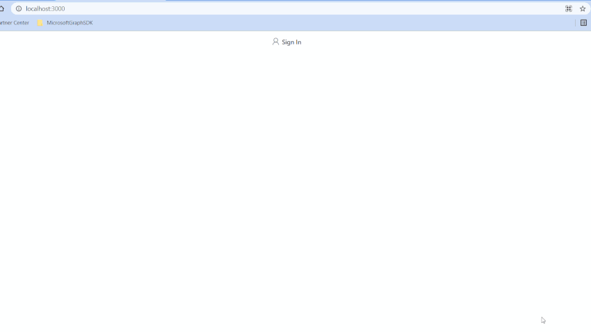 React Application Integration To Microsoft Graph Using Microsoft Graph SDK