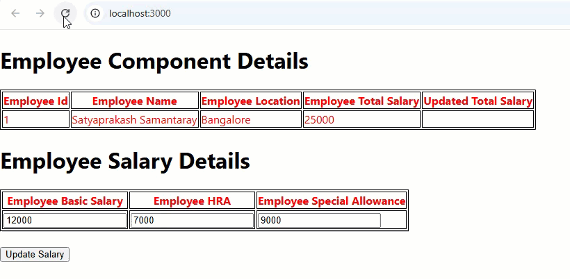 React Tutorial For Beginners - Pass Data between Components (Parent to Child and Child to Parent)