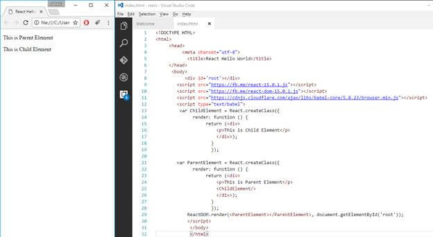 React Tutorials Day One React Introduction