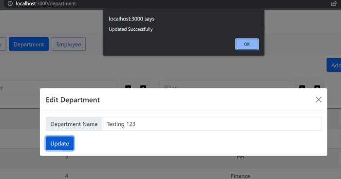Reactjs Crud Using Net Core Web Api