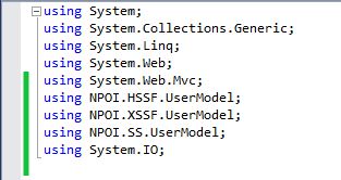 Read Posted Excel File Using NPOI Library In ASP MVC With AJAX