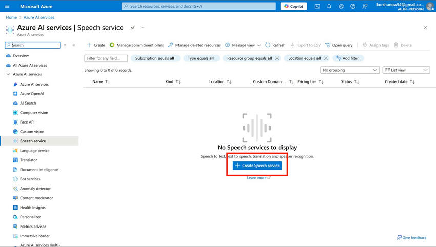 Real-Time AI-Powered Document Transcription with Azure Speech Services