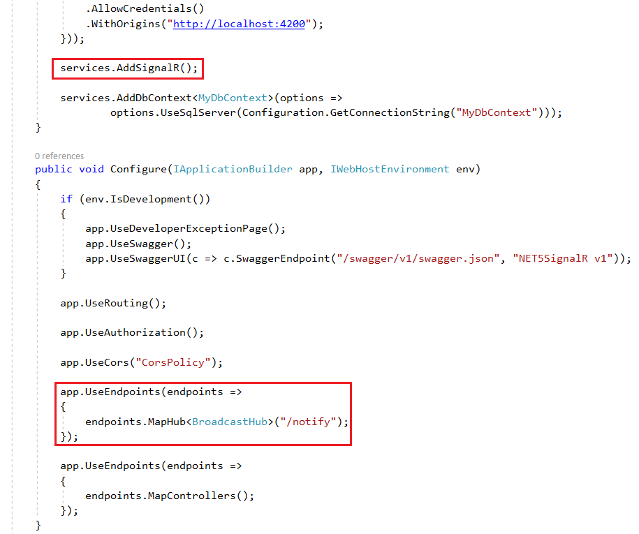 Real-time Angular 11 Application With SignalR And .NET 5