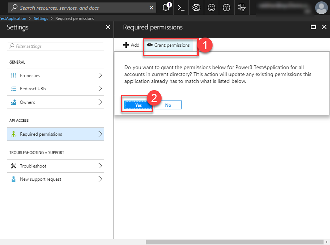 Register The Power Bi Application In Azure Ad Power Bi Embedded Step By Step Part Two
