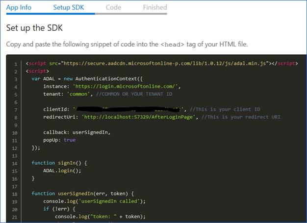 Register Your Application To Work With Office 365 - Part Two