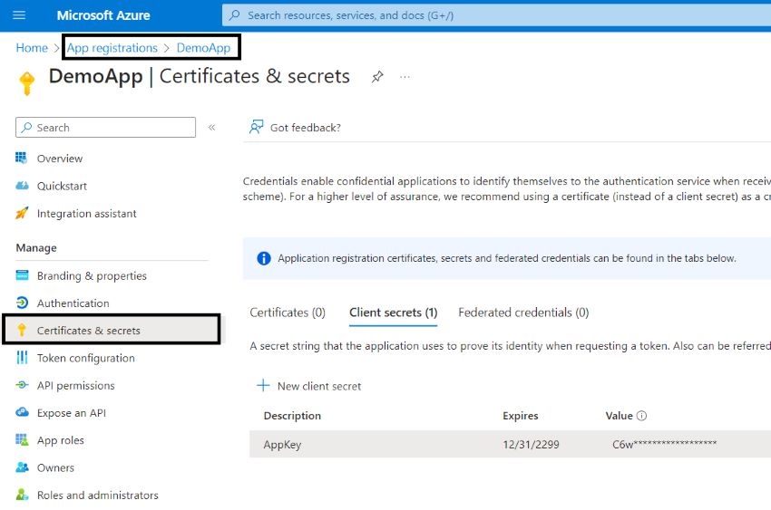 Registering Applications with Certificates, Secrets, and Federated ... Registering Applications with Certificates, Secrets, and Federated ...