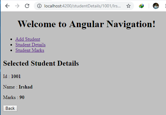 Relative Navigation In Angular