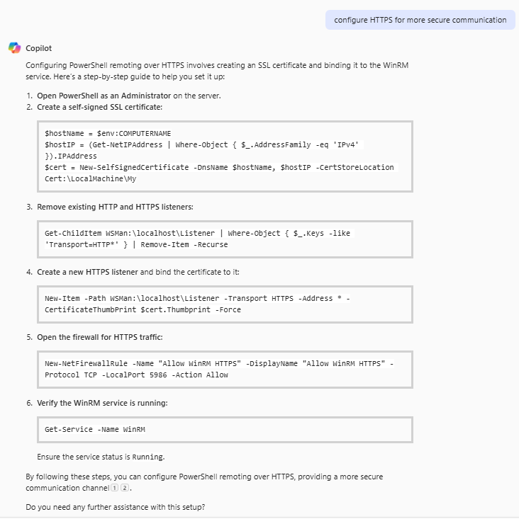 Remove IIS Log Files (4-2) --- Make Server Allows ports for PowerShell Remoting