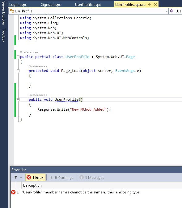 Resolve Member Name Cannot Be The Same As Enclosing Type Error
