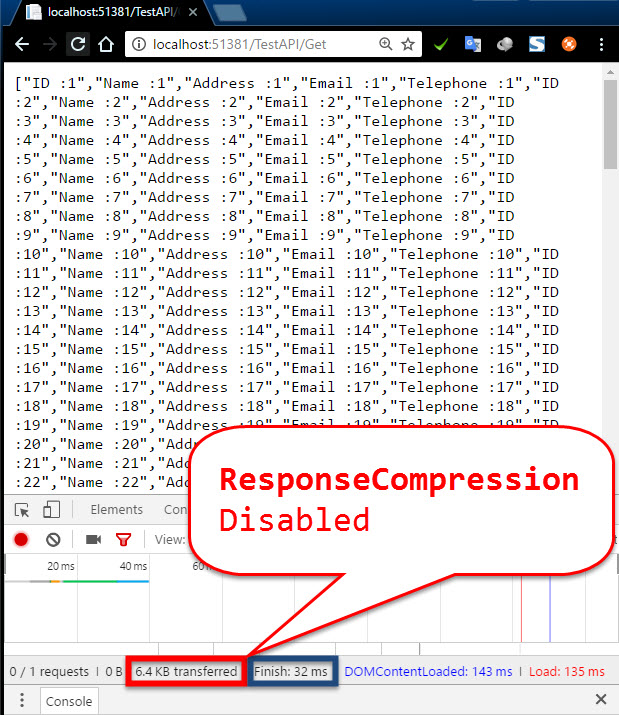 Response Compression Middleware In ASP.NET Core