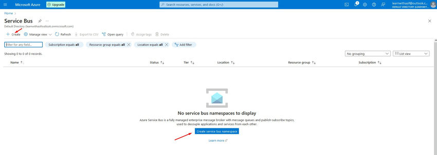 Rest Api To Send Messages To Azure Service Bus Topic Subscription