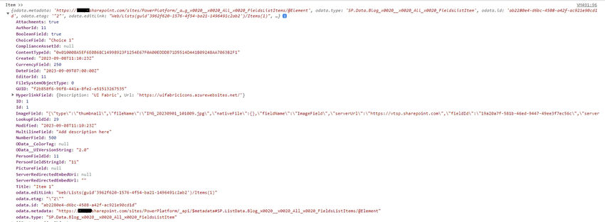 Retrieve All Column Values with PnP JS in SPFx