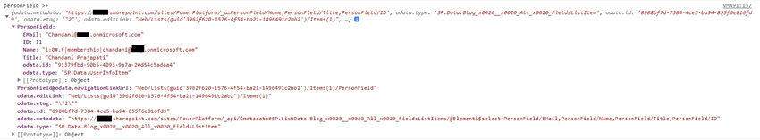 Retrieve All Column Values with PnP JS in SPFx
