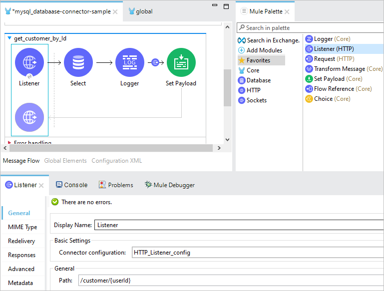 Retrieve Data From Database Based On Conditions In Mulesoft