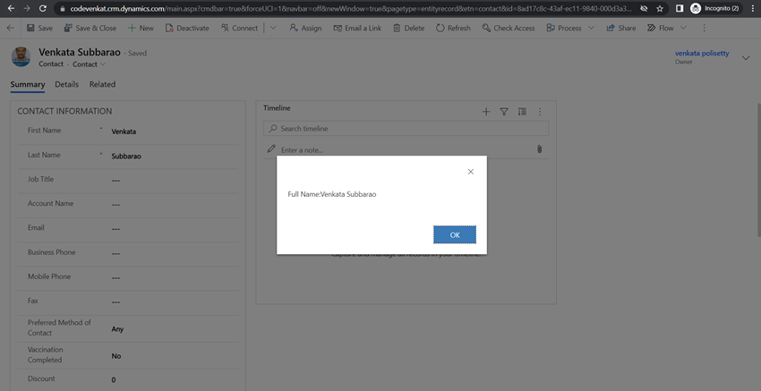 Retrieve Data Using CRMWebAPI With Webresource In Dynamics CRM