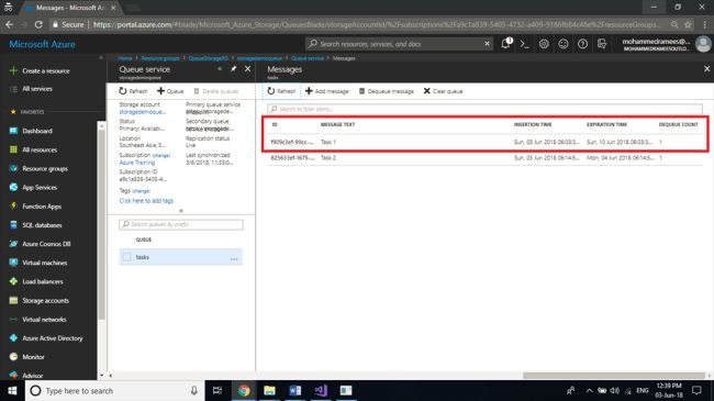 Retrieving Messages Understanding Queue Storage Part Three 
