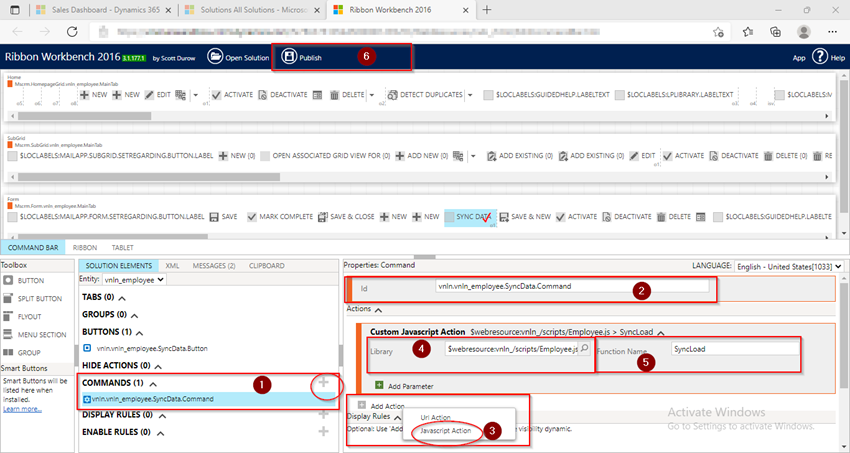 Ribbon Workbench In Dynamics 365