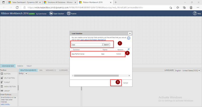 Ribbon Workbench In Dynamics 365