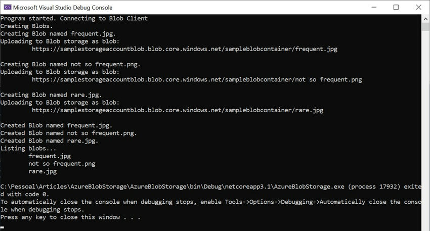 Road To AZ 204 - Developing Solutions That Use Blob Storage