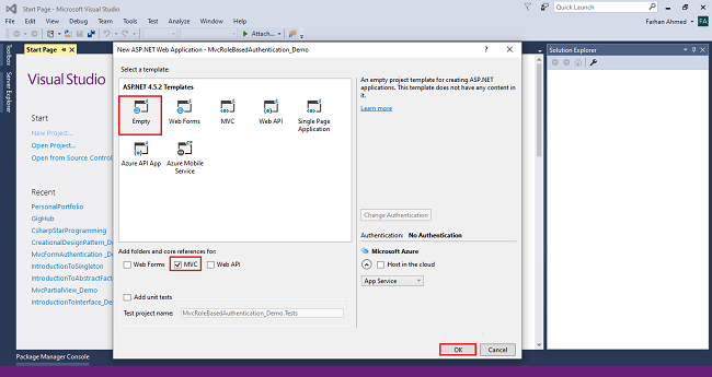 Role Based Authentication In ASP.NET MVC