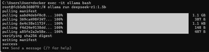 Running DeepSeek-R1 Locally Using Ollama and Open WebUI in Docker