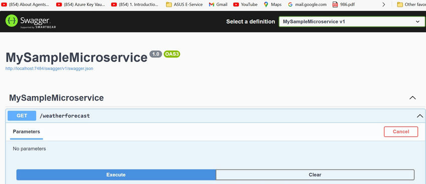 Running Net Core Application Using Docker Container