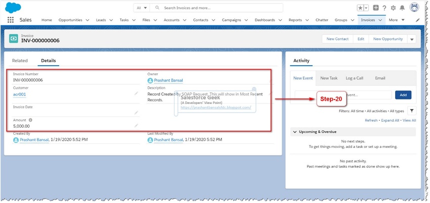 How To Create Records For Salesforce Sobjects Using Soap Api 5534