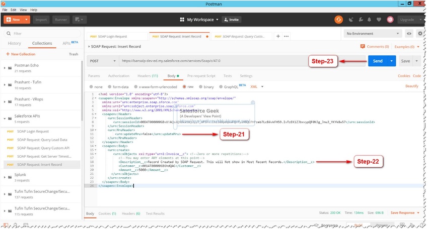 How To Create Records For Salesforce Sobjects Using Soap Api