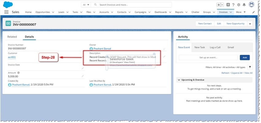 How To Create Records For Salesforce Sobjects Using Soap Api