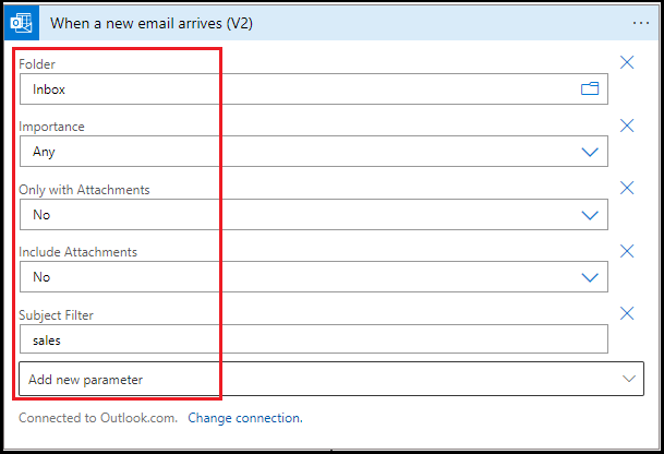 Save specific Email to Excel File using Azure Logic App